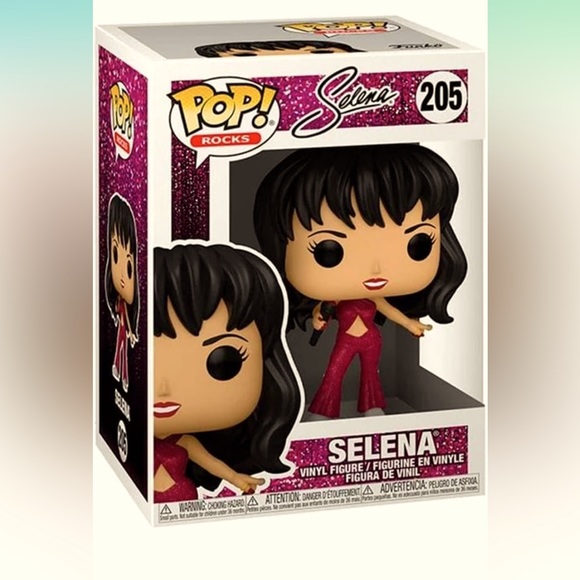 Funko | Toys | Funko Pop Rocks Selena Burgundy Outfit | Poshmark